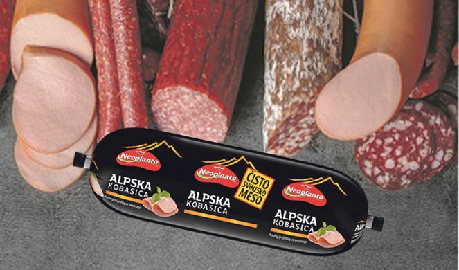 NEOPLANTINA ALPSKA OD "ČISTOG MESA", a unutra više od polovine SVINJSKE ...