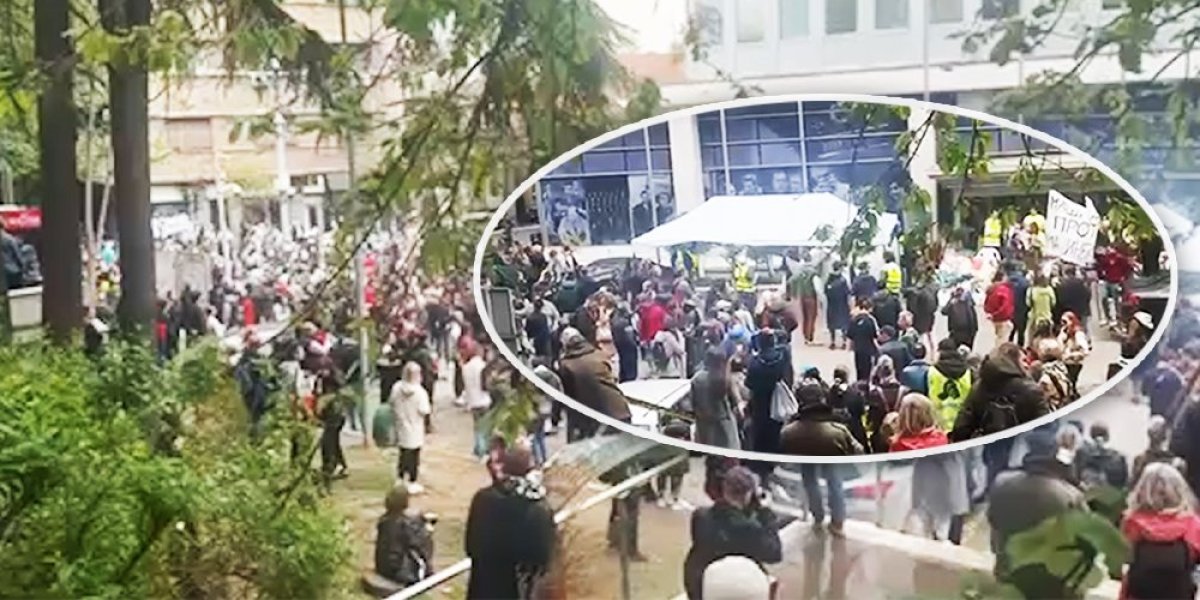 blokada rts djilasova opozicija sa blokaderima - Informer.rs