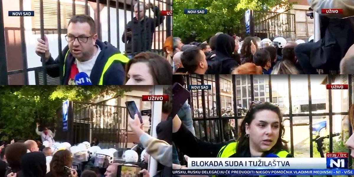 Blokada u Novom Sadu - Informer.rs