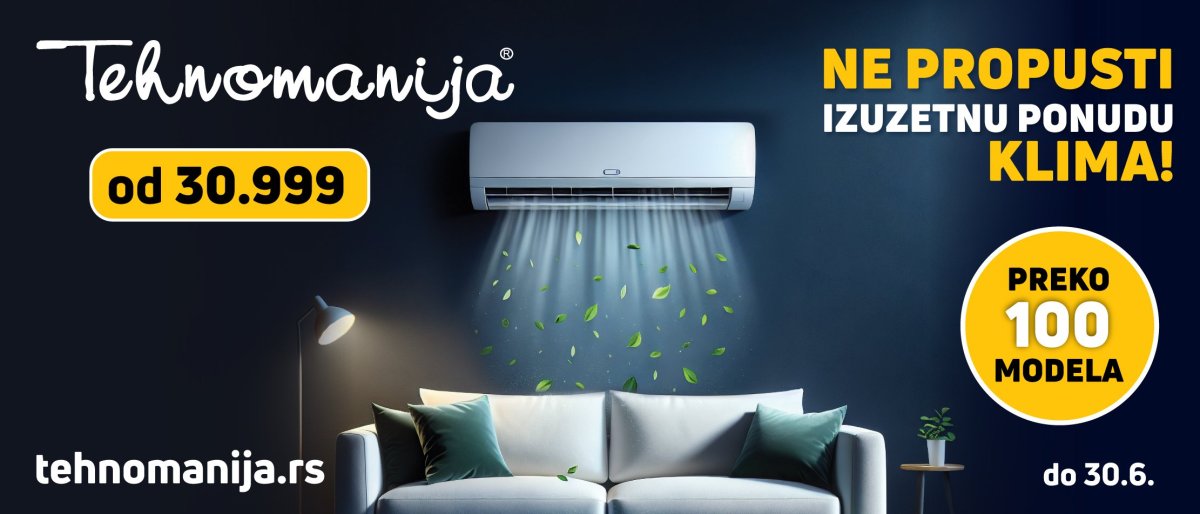 Tehnomanija nudi klime već od 30.999 dinara - Informer.rs