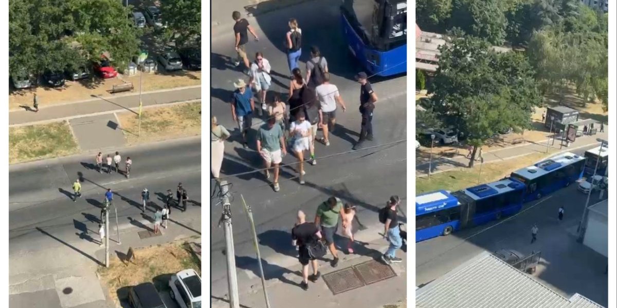 Blokada na Vidikovcu u Kneza Višeslava - Informer.rs