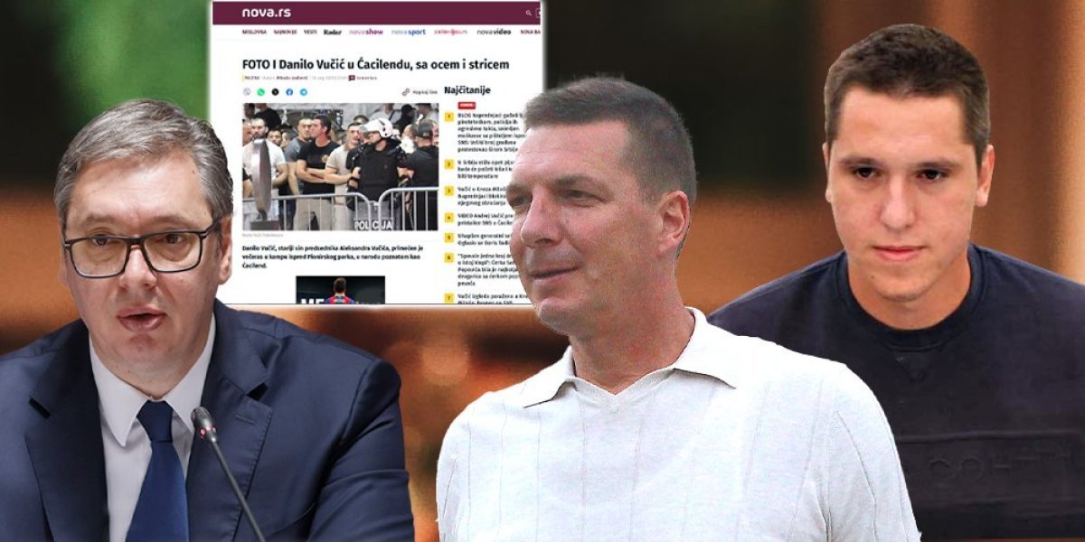 Opozicioni mediji napali Danila Vučića - Informer.rs